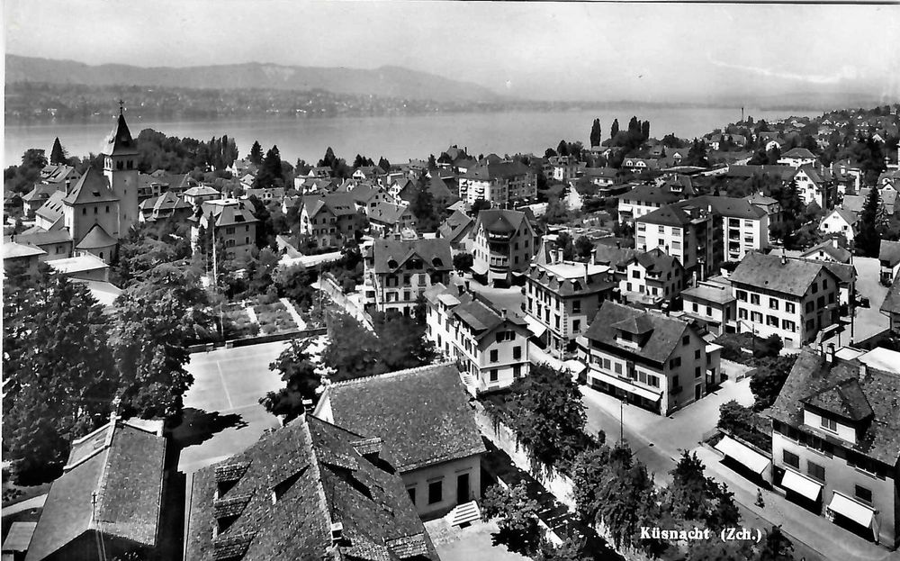 Küsnacht ZH Flugaufnahme Nr.12209 , 1960 (Gebraucht) in Solothurn für CHF 10 – mit Lieferung auf ...