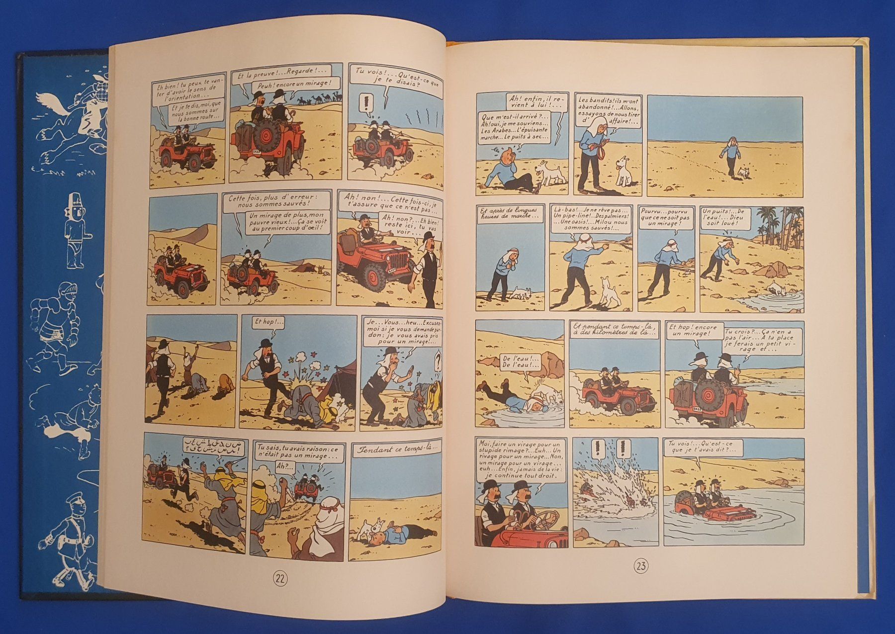 Tintin - Au Pays de l'Or Noir - Fac-Similé - Casterman, 2000 (Neu ...