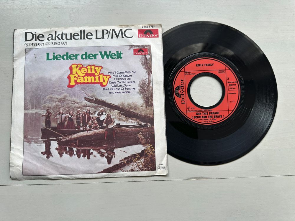 KELLY FAMILY rare Single David's Song 70's Kult Top Hit (Gebraucht) in ...