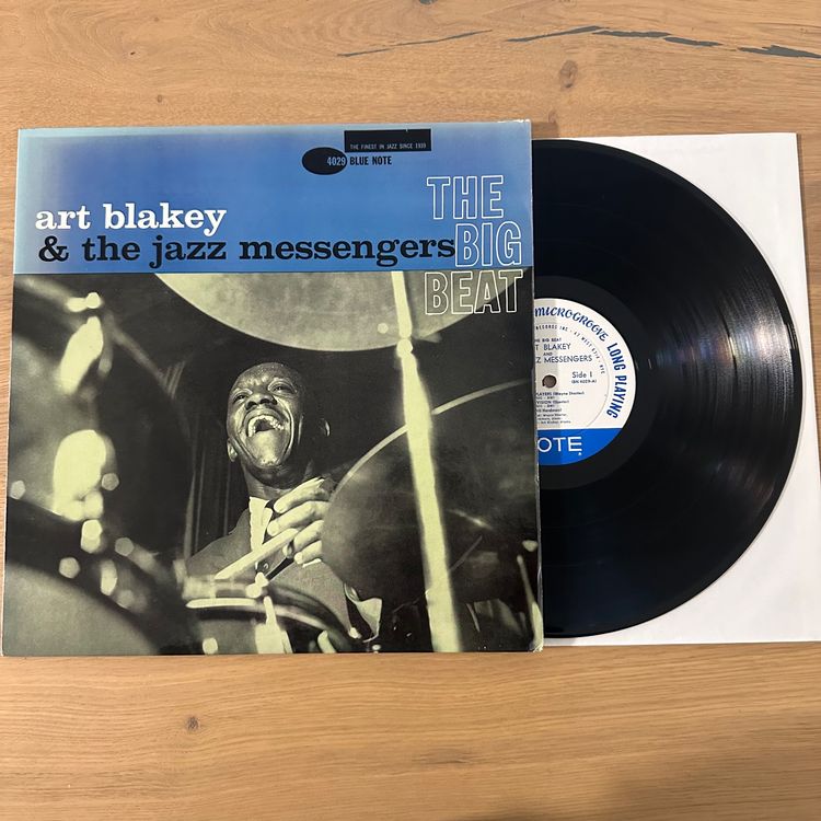 Art Blakey & The Jazz Messengers ‎The Big Beat LP Blue Note (Gebraucht ...