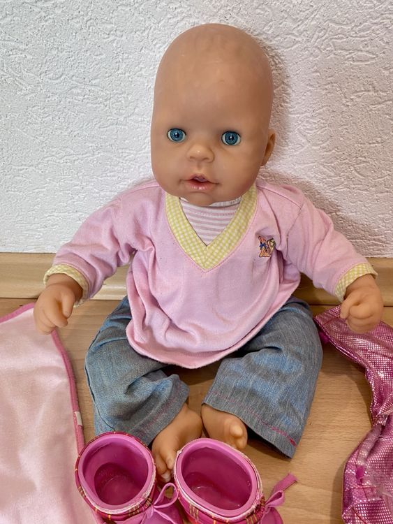 Zapf Puppen mit viel Zubehör, Kinderwagen & Möbel!… (Gebraucht) in ...