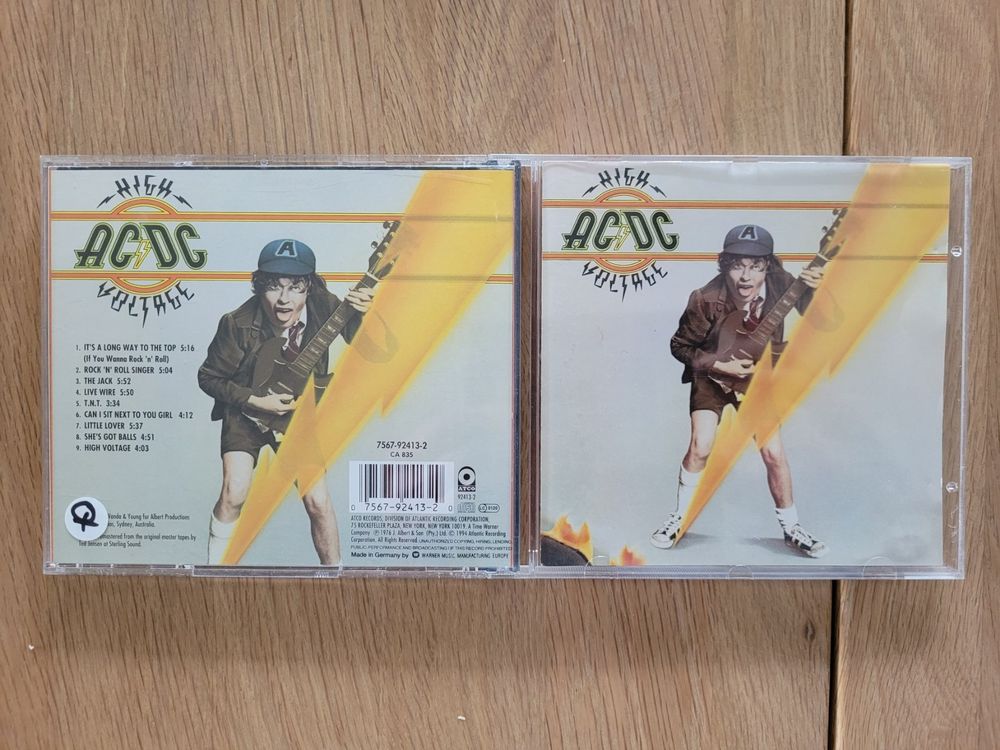 CD AC/DC High Voltage - Re-Release, 1994 | Kaufen auf Ricardo