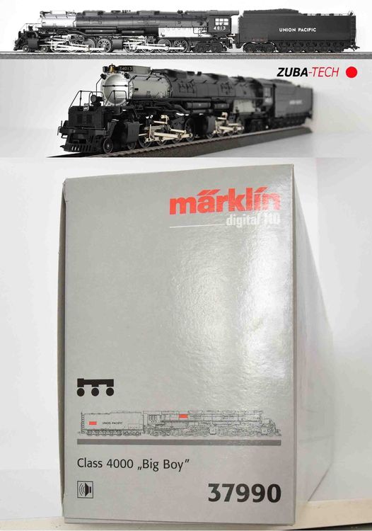 Märklin Dampflok Big Boy Class 4000/ 4-8-8-4 UP Digital OVP | Kaufen ...