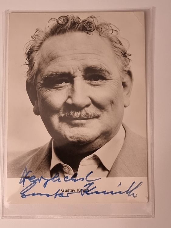 Gustav Knuth Originalautogramm | Kaufen auf Ricardo