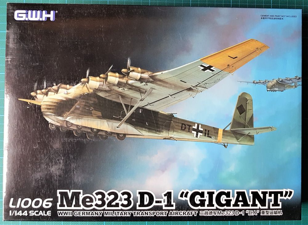 MESSERSCHMITT ME-323 D-1 "Gigant" G.W.H 1:144 (Neu (gemäss Beschreibung ...