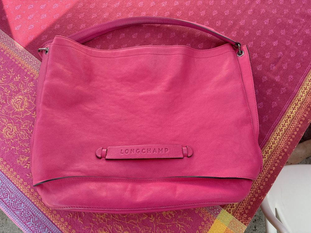 Longchamp Tasche, pink, Leder | Kaufen auf Ricardo
