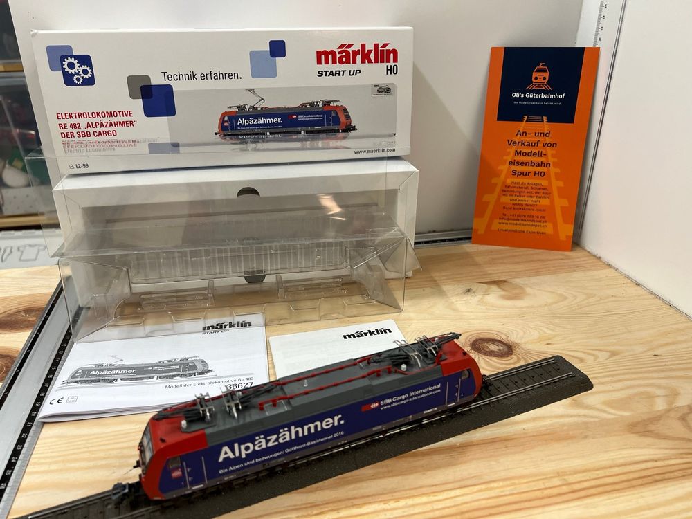 Märklin 36627 Reihe 482 SBB CARGO MFX Sound (Gebraucht) in Brislach für ...
