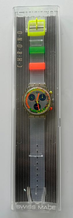 Swatch Chrono SCK 104 Jelly Stag 1992 | Kaufen auf Ricardo