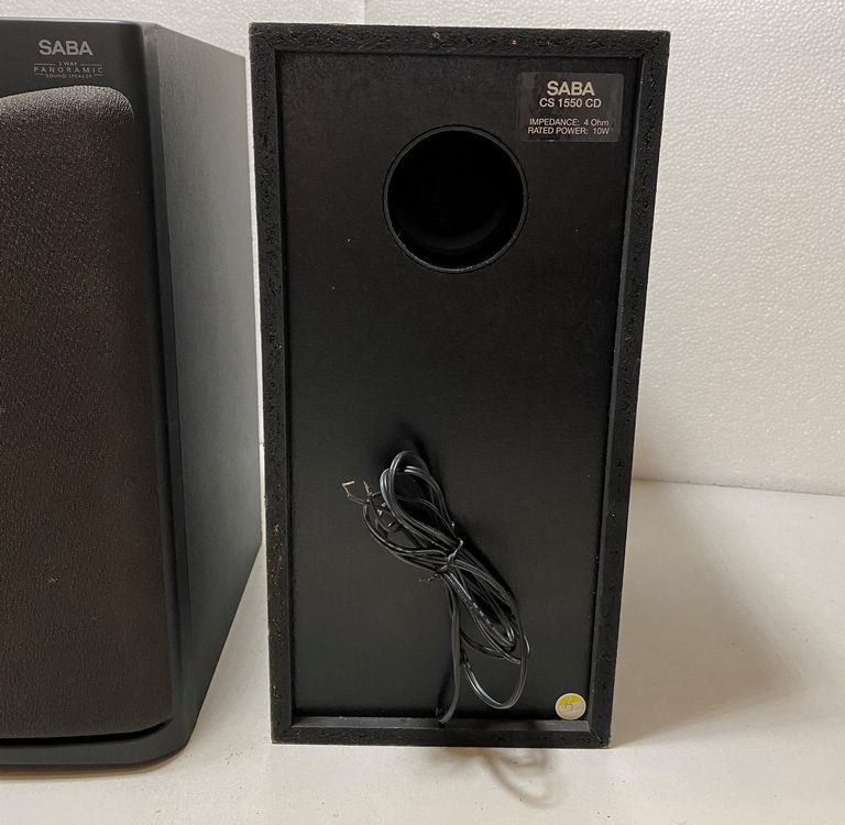 SABA CS 1550 CD *3 WAY PANORAMIC SOUND SPEAKER* | Kaufen auf Ricardo