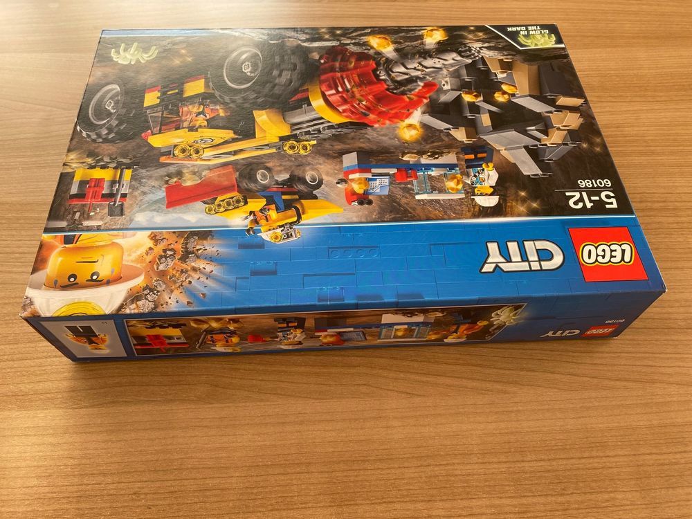 💥LEGO City 60186 Schweres Bohrgerät für den Bergbau NEU (Neu und ...