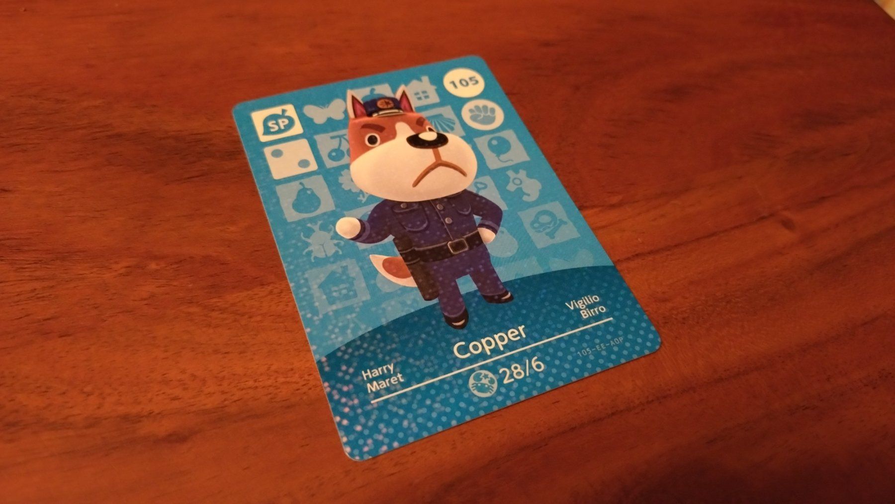 Animal Crossing amiibo Karte, Copper / Harry EU Nr. 105 (Neu (gemäss Beschreibung)) in Bern für ...