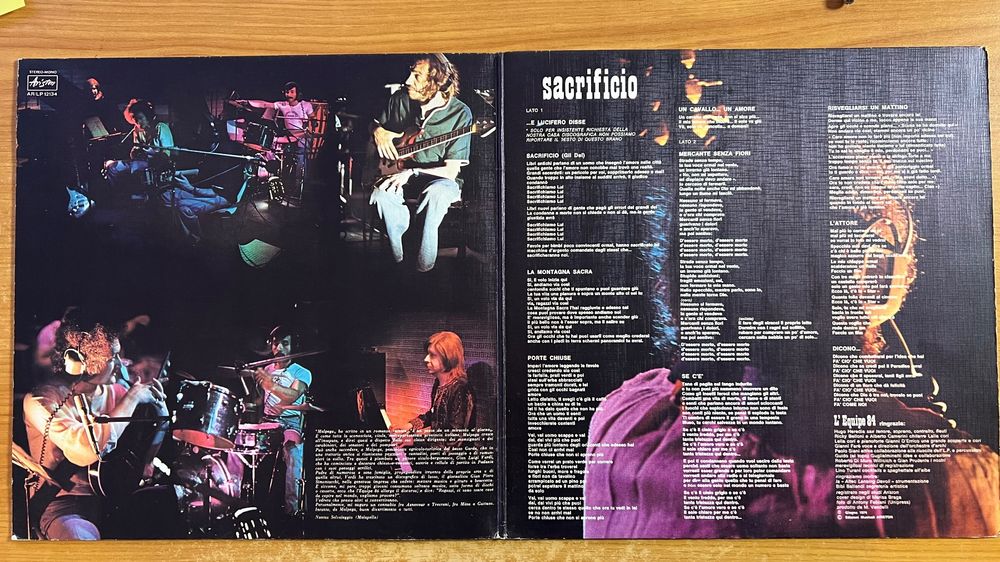 Equipe 84 - Sacrificio / 1. Italy-Press. 1974 - Very nice (Gebraucht ...