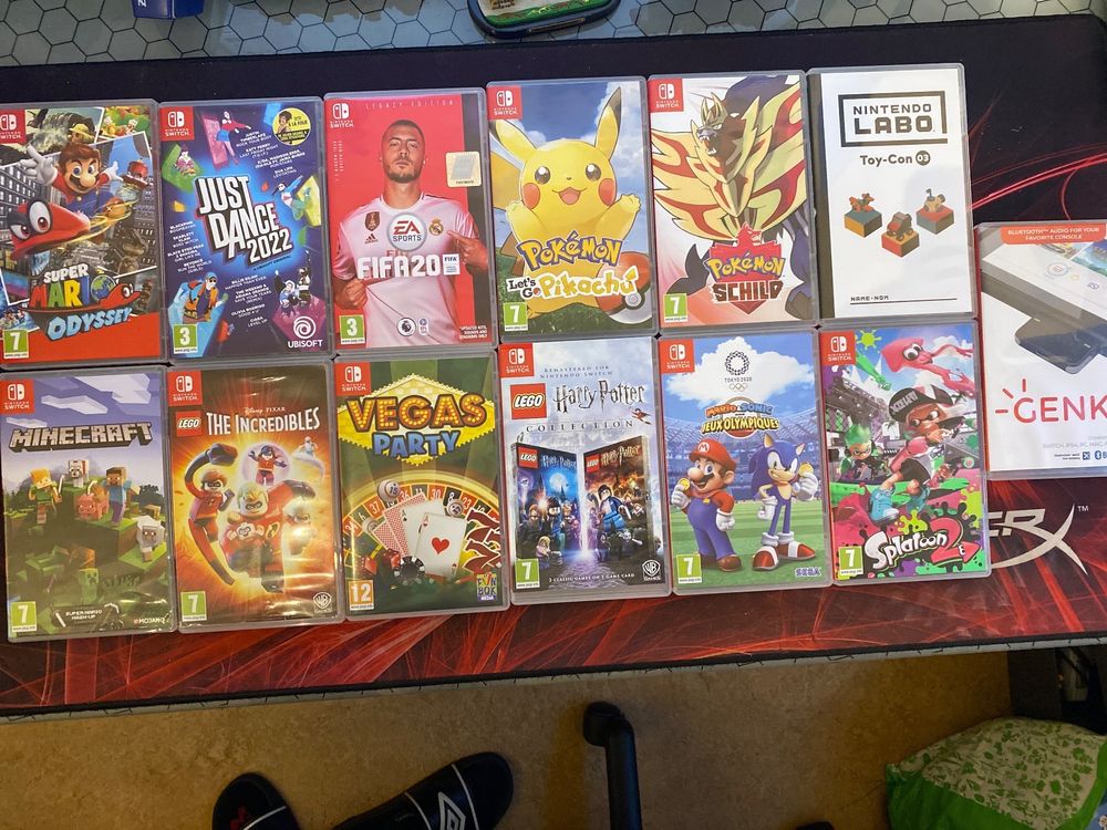 12 jeux switch plus Genki Bluetooth (Gebraucht) in Genève für CHF 200 ...