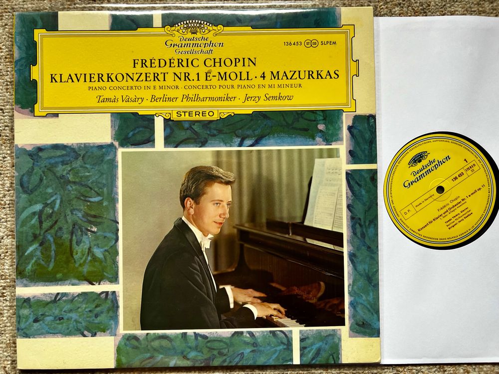 Chopin - Tamás Vásáry Klavierkonzert Nr. 1 LP 🛀 (Gebraucht) in Unterseen für CHF 8 – mit ...