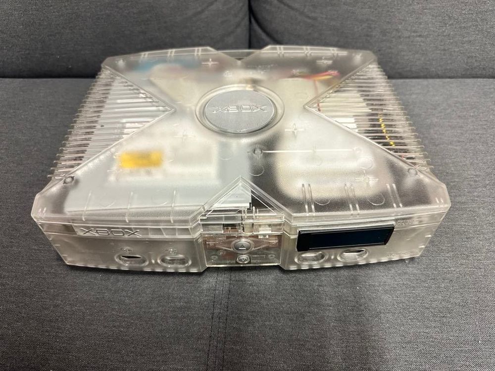 Console Microsoft Xbox Crystal first model (not tested) | Kaufen auf ...