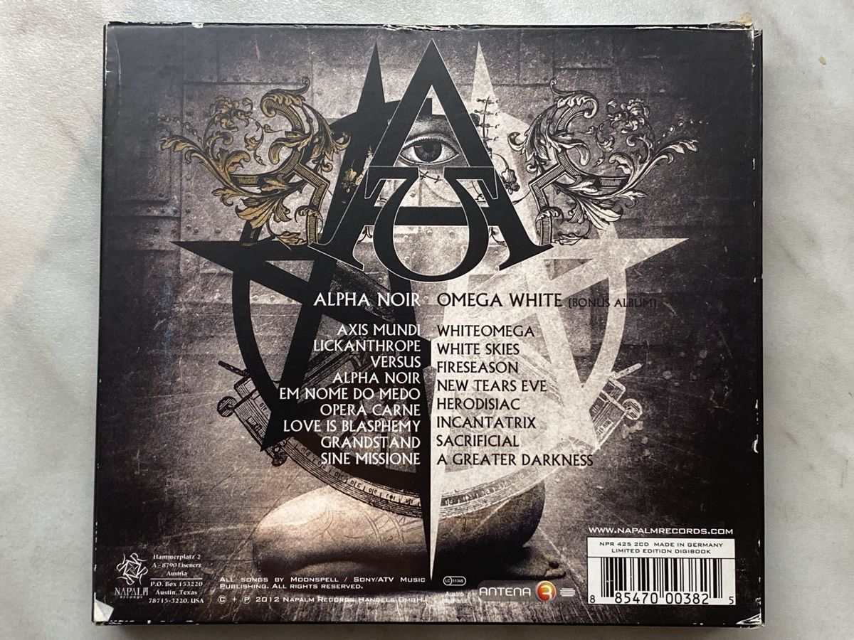 Moonspell - Alpha Noir (CD Album, édition limitée) (Neuf (Voir description)) à Aigle pour CHF 8 ...