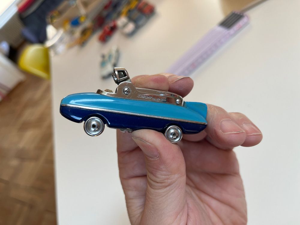 Vintage Feuerzeug "Bluebird" Rekordauto - Sarome Tokyo 1959 | Kaufen auf Ricardo