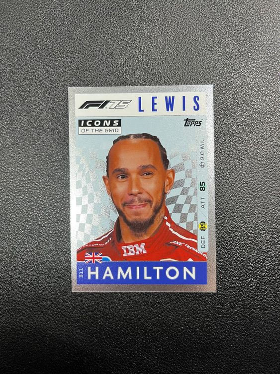 Topps Turbo Attax 2025 Lewis Hamilton 311 (Neu (gemäss Beschreibung ...