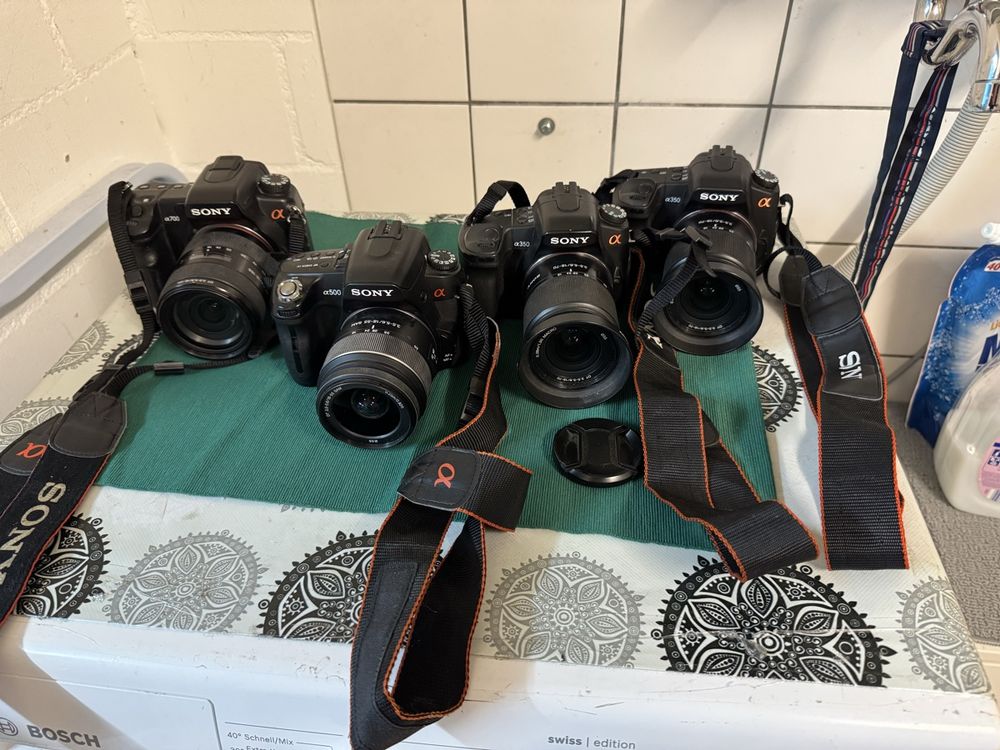 Sony alpha fotoapparate (Gebraucht) in Zunzgen für CHF 230 – mit ...