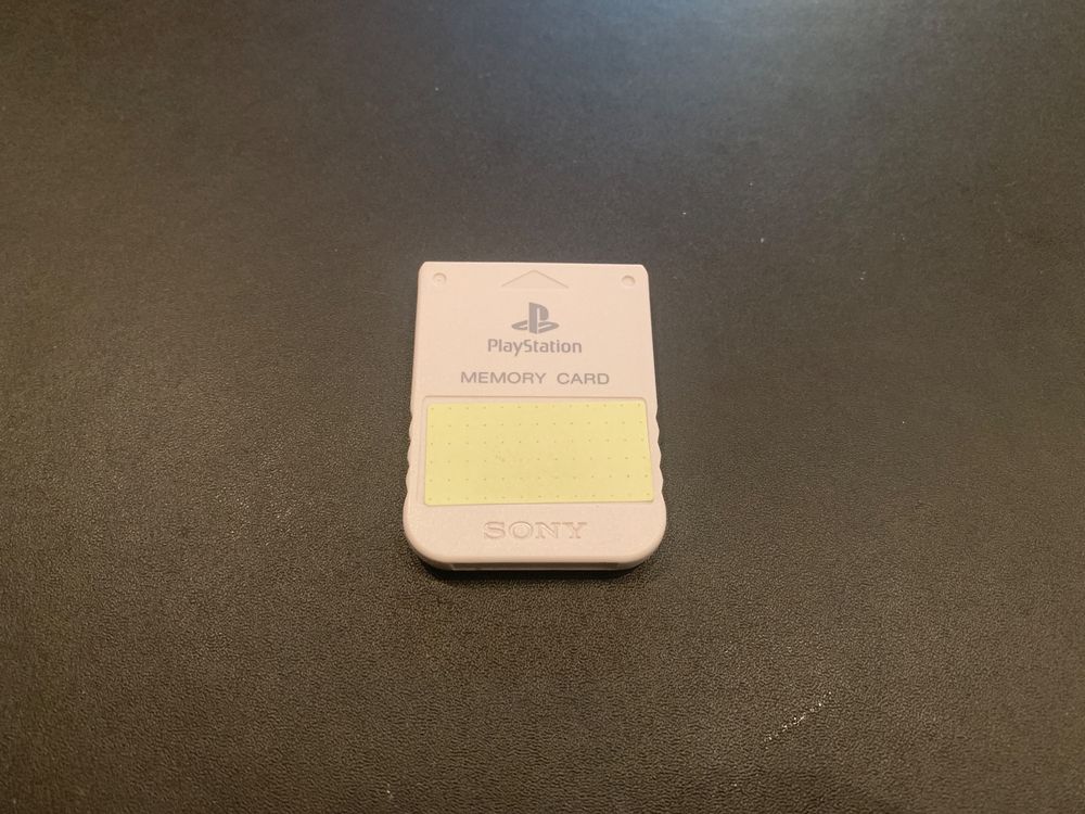 Sony Memory Card (PSone white) für Sony PlayStation 1 | Kaufen auf Ricardo