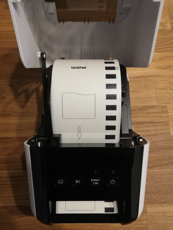 Brother P-touch QL800 / Labelgerät / mit 2 Rollen Etiketten | Kaufen ...
