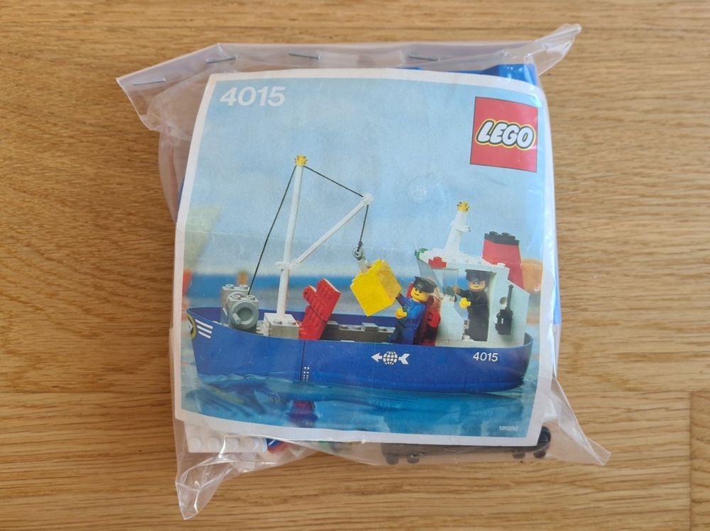 Original Vintage LEGO 4015 Freighter/ Frachtschiff von 1982 | Kaufen ...