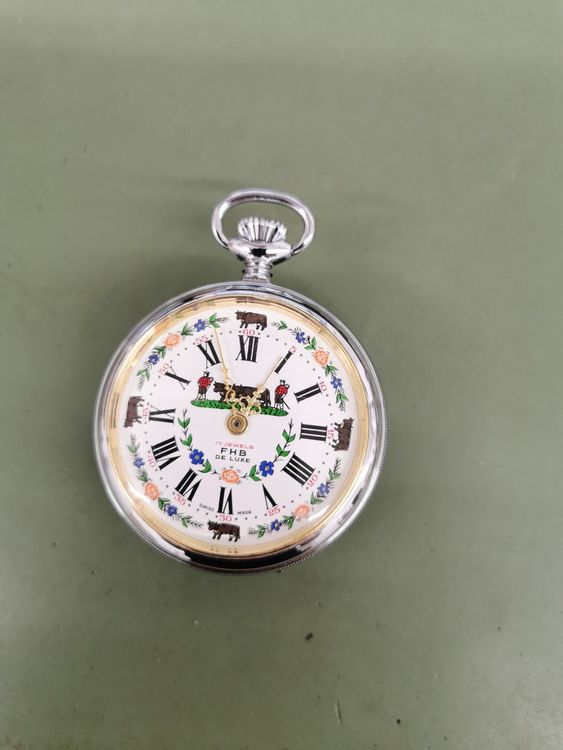 Montre de poche cadran FHB mouvement Rendex Watch | Kaufen auf Ricardo