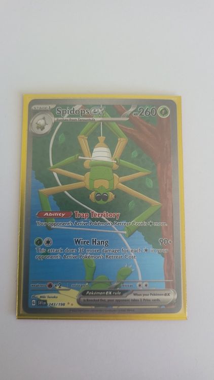 Spidops EX alternate art 243 EN (SVI) | Kaufen auf Ricardo
