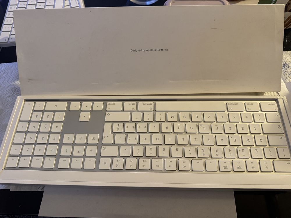 Apple Magic Keyboard A1843 mit Ziffernblock - Top Zustand! (Gebraucht ...