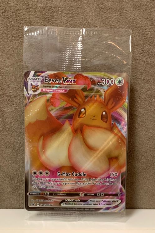 sealed Eevee VMAX Promo ENG Pokemon SWSH087 | Kaufen auf Ricardo