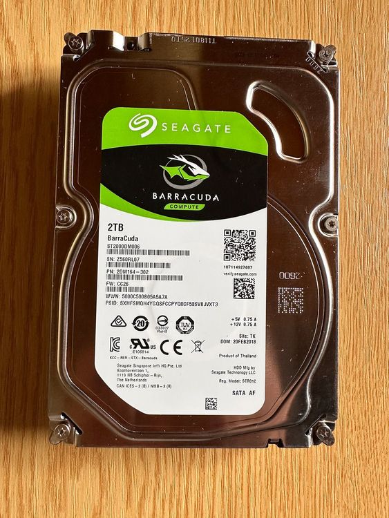 2TB Seagate Barracuda Festplatten | Kaufen auf Ricardo