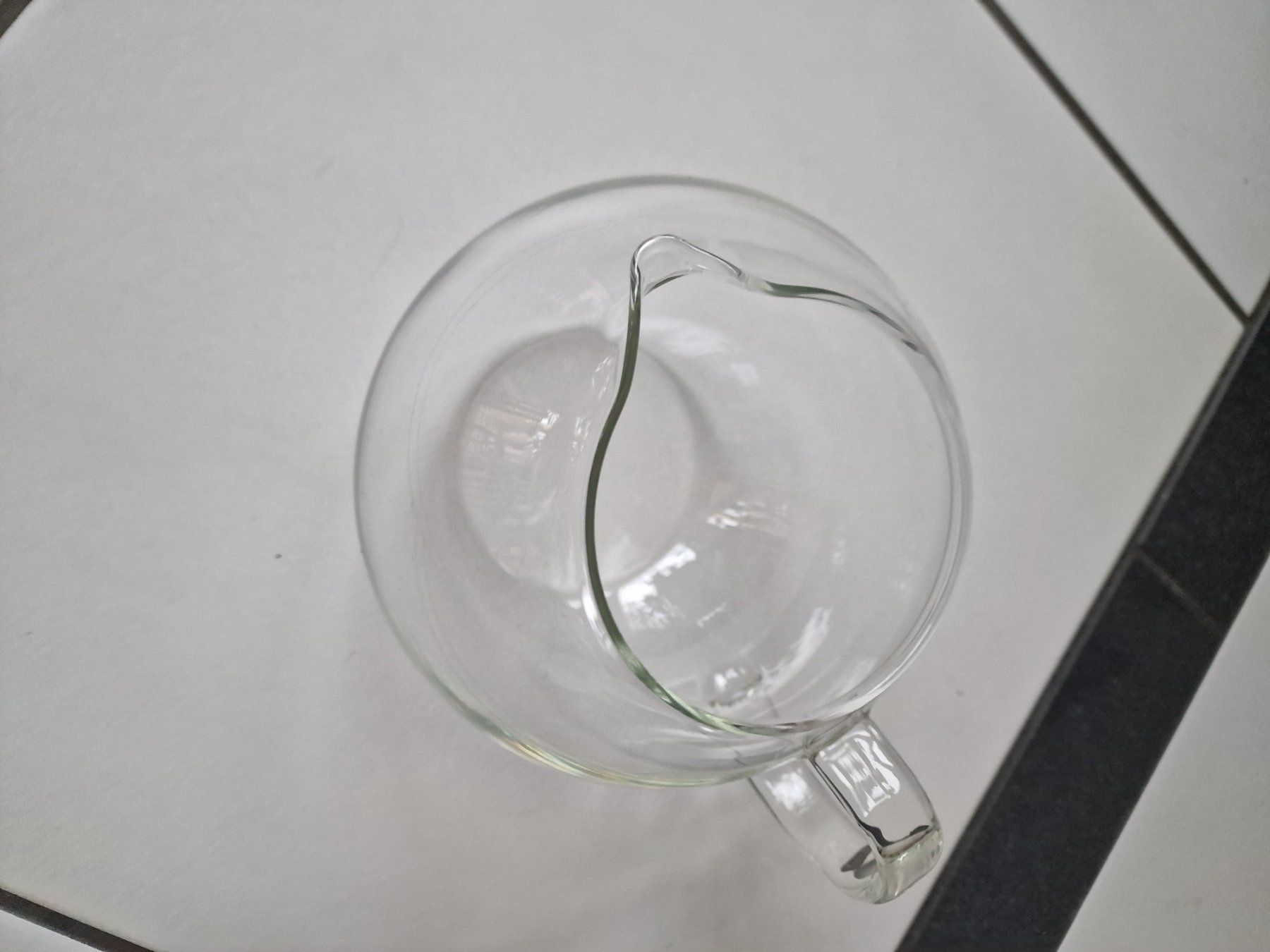 Glaskrug mit Korkdeckel - Skandinavisches Design, Top! (Gebraucht) in ...