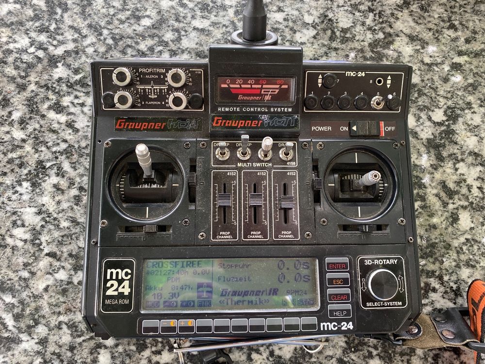 Graupner mc 24 umgebaut auf Hott | Kaufen auf Ricardo