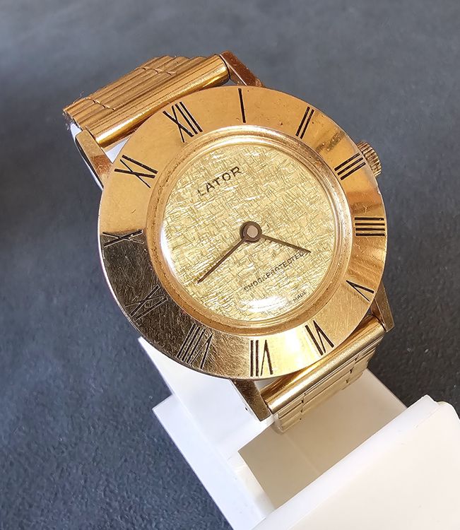 LATOR Swiss Made Handaufzug Elegante Damenuhr 34 mm (Gebraucht) in ...