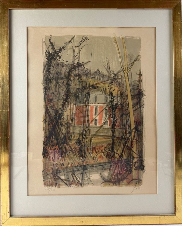 Rudolf Zender (1901-1988) Lithographie Handsigniert (Gebraucht) in Neuhausen am Rheinfall für ...