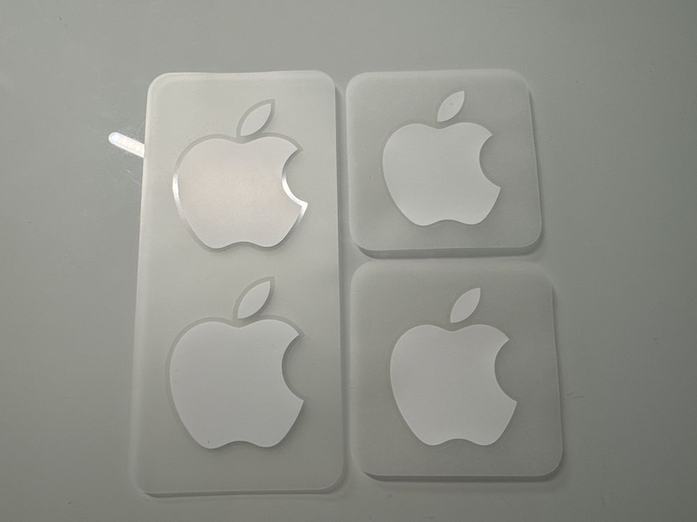 Original 4x Apple Sticker | Kaufen auf Ricardo