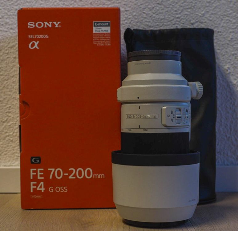 SONY FE 70-200mm F/4 OSS SEL-70200G 70-200 f4 Zoom Objektiv | Kaufen ...