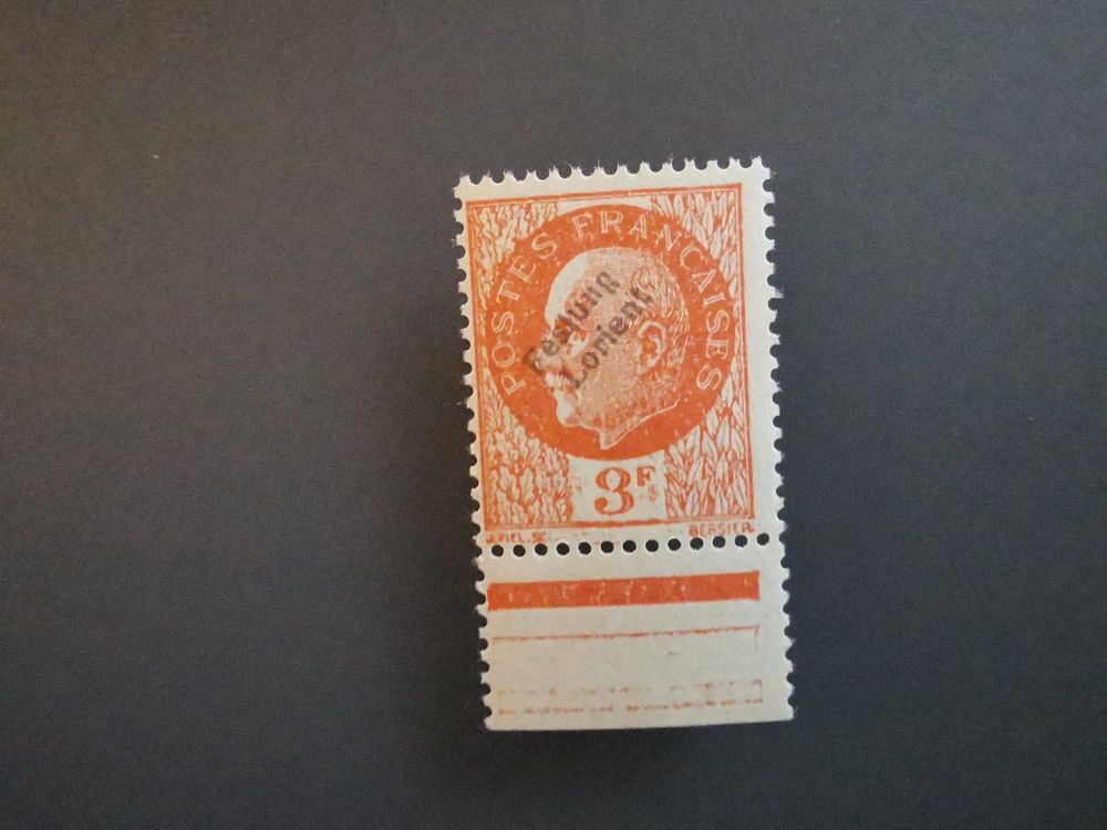FESTUNG LORIENT 1945 - MARKE- "GEPRÜFT" - WERT ++++!! (Neu (gemäss ...
