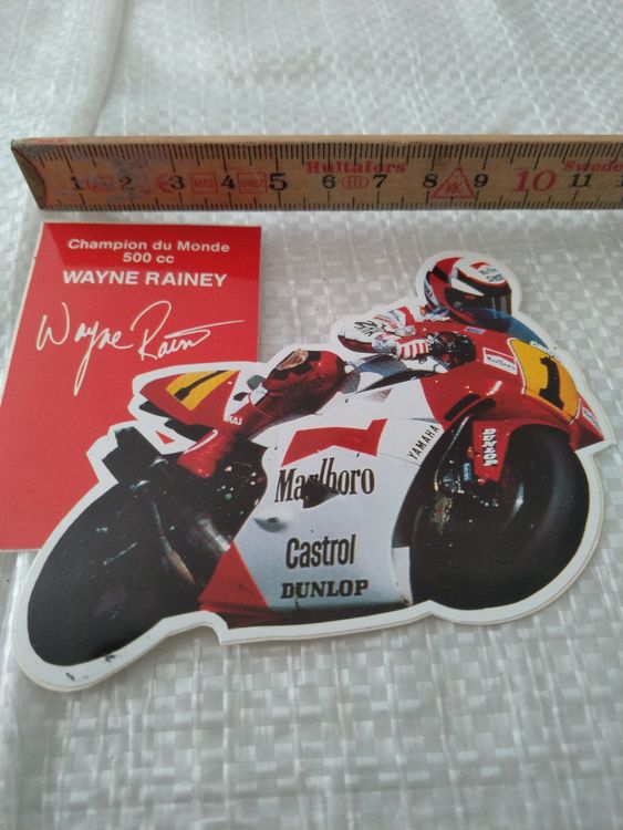 Sticker Wayne Rainey Yamaha Racing 500ccm Legende | Kaufen auf Ricardo