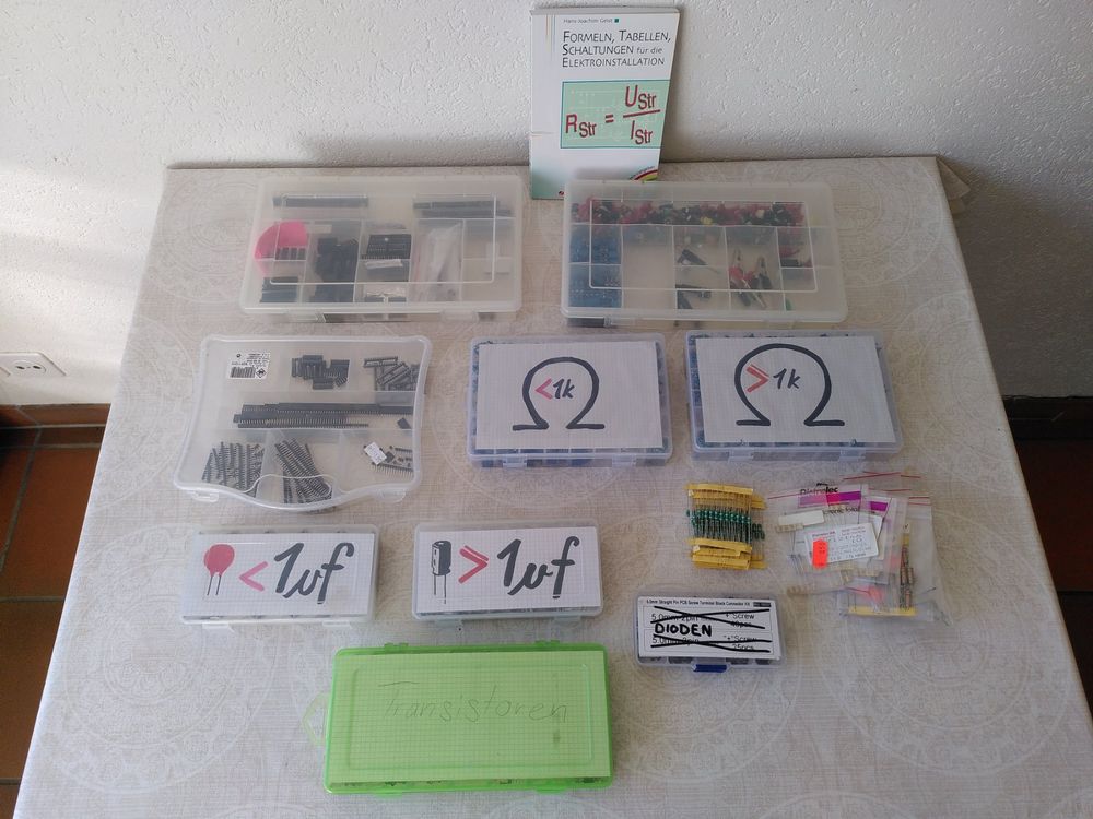 Arduino Kit: Passive Bauteile und ICs ab 1.- (Neu (gemäss Beschreibung ...