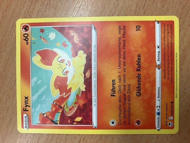 Pokemon Fynx 025/195 | Kaufen auf Ricardo