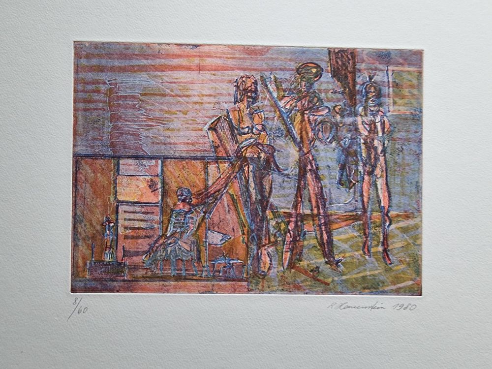 ROLF HAUENSTEINRADIERUNG SIGNIERT NUMMERIERT (Gebraucht) in Gersau für CHF 19 – mit Lieferung ...