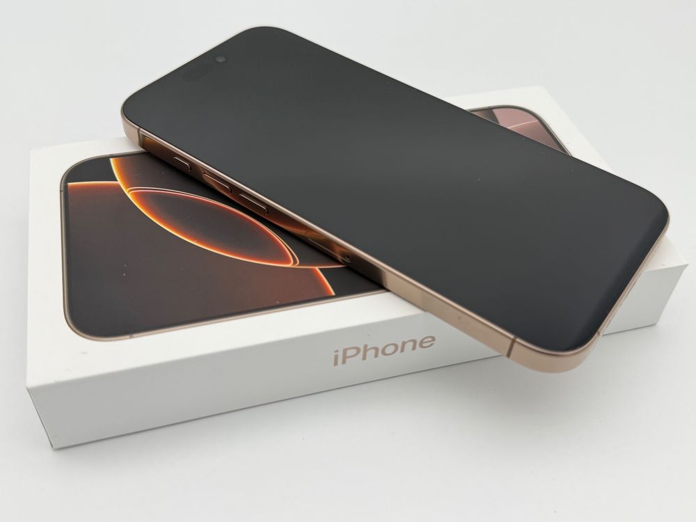 Apple iPhone 16 Pro Max 256GB wüstensand, Kapazität 100 % (Gebraucht) in Niedergösgen für CHF ...