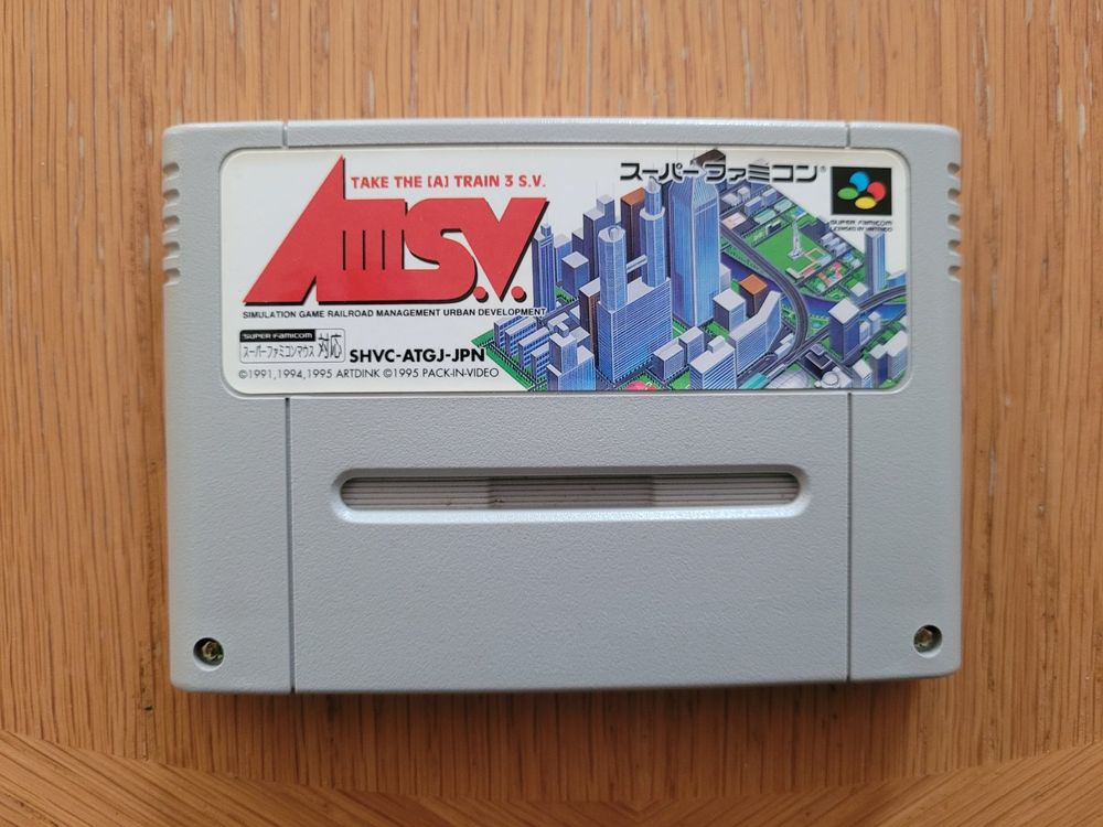 Take the A Train 3 SNES Super Famicom Japan Modul | Kaufen auf Ricardo