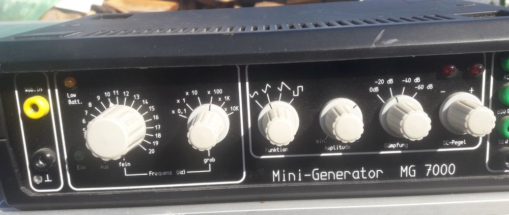 Signal-Generator für Audio "Mini-Generator MG7000" (Gebraucht) in Suhr ...