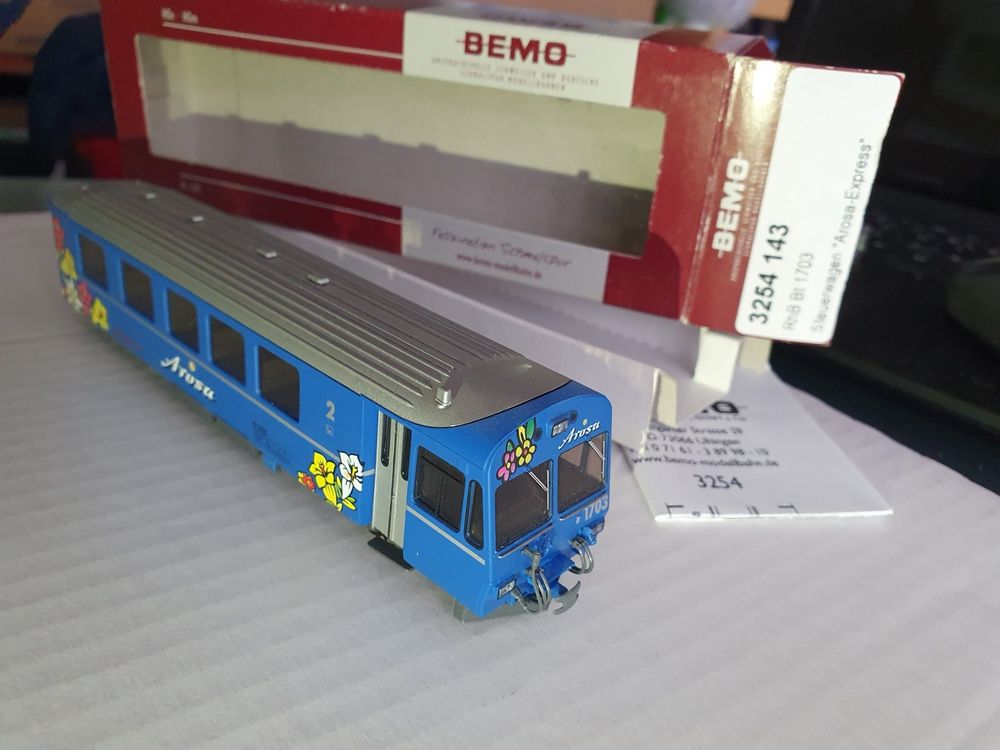 Bemo 3254 143 RhB Bt 1703 Arosa Express (Gebraucht) in La Tour-de-Peilz ...