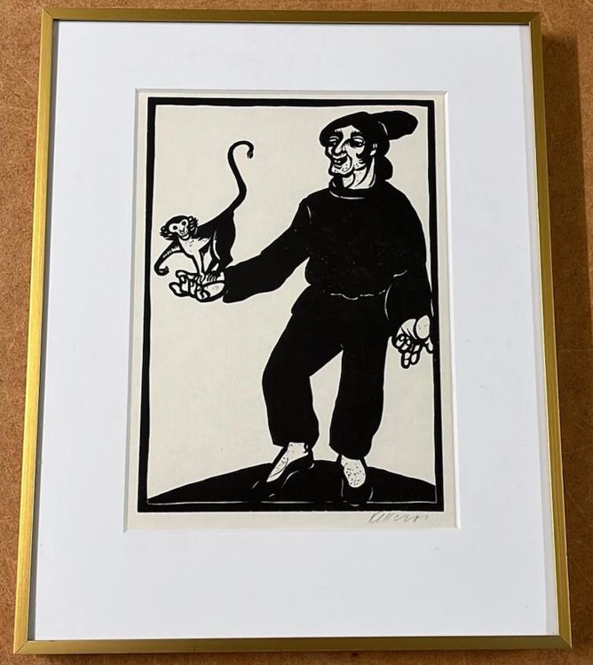 Holzschnitt handsigniert Heinz Keller (ID 6948) (Gebraucht) in Gelterfingen für CHF 60 – mit ...