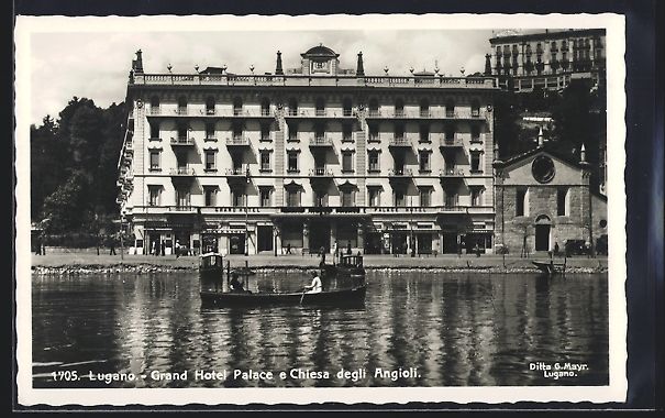 Lugano, Grand Hotel Palace e Chiesa degl | Kaufen auf Ricardo
