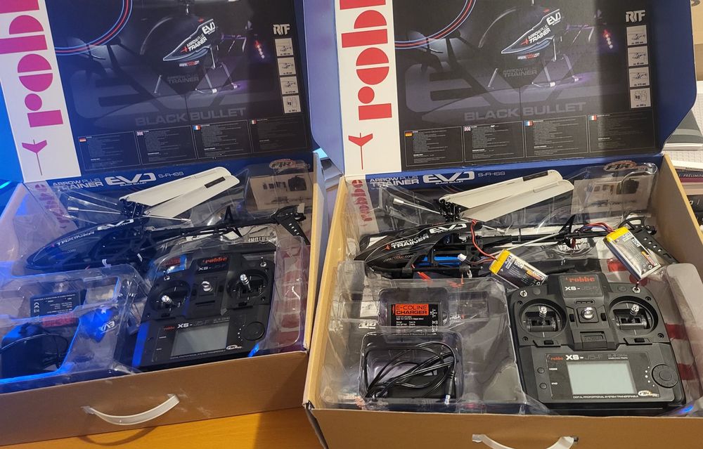 Robbe Arrow Plus Trainer EVO Helicopter RTF 2,4 - 2 Stk (Gebraucht) in ...