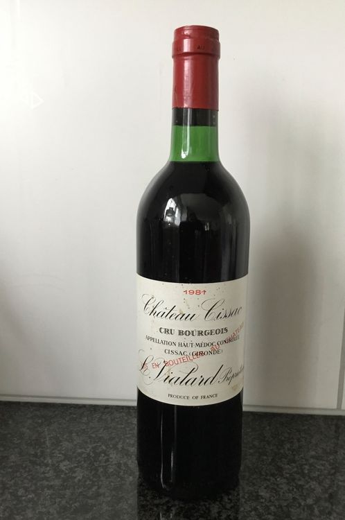 Château Cissac 1981, CRU BOURGEOIS (Neu (gemäss Beschreibung)) in ...